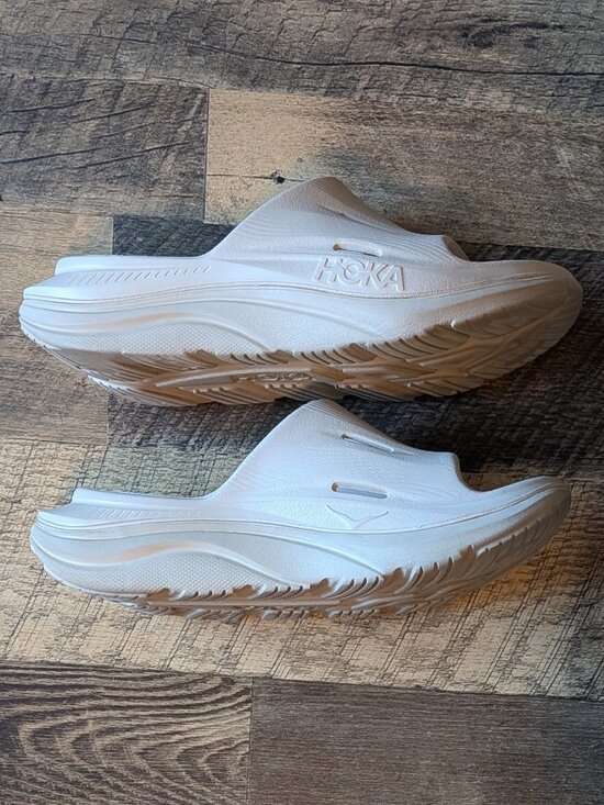 Hoka | Shoes | Hoka Ora Recovery Slide 3 Sandals Beige | Poshmark